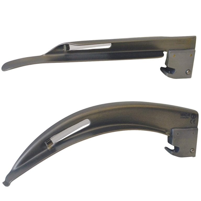 Laryngoscope Blade, MedSource Fiber Optic, Single-Use (Disposable ...