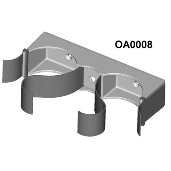 Oxygen Mount, Double Wall for D or E Cyclinder - Penn Care, Inc.