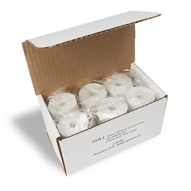 Zoll X-Series Thermal Paper with Grid, 80mm Recording Paper