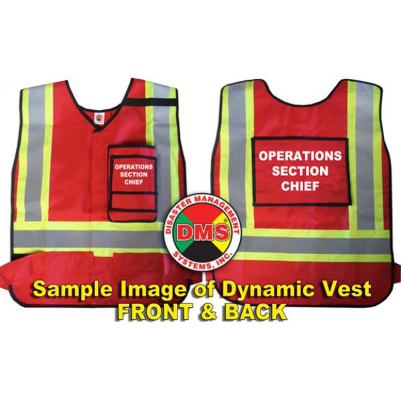 Vest Kit, NIMS/HICS 26-position Hospital Incident - Penn Care, Inc.