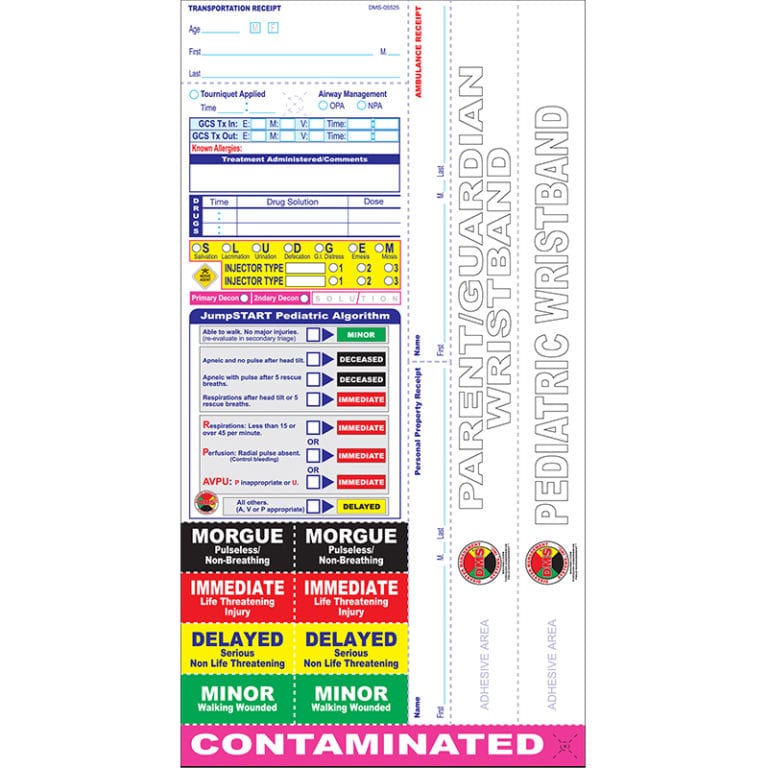 Triage Tag, All Risk - Penn Care, Inc.