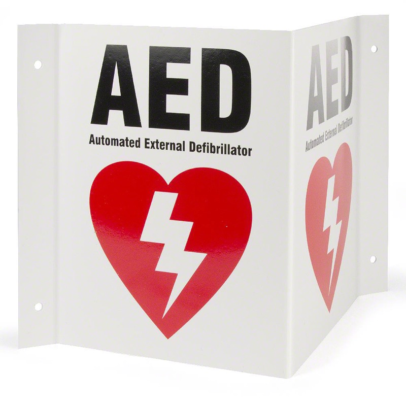 Wall Sign, AED - Penn Care, Inc.
