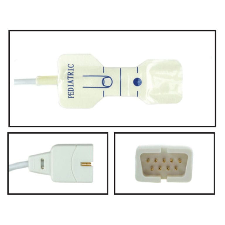 Patient Cable, Nellcor SpO2 Sensor, Disposable Foam, - Penn Care, Inc.