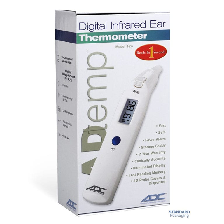Thermometer, ADC Adtemp 424 Digital Ear, - Penn Care, Inc.