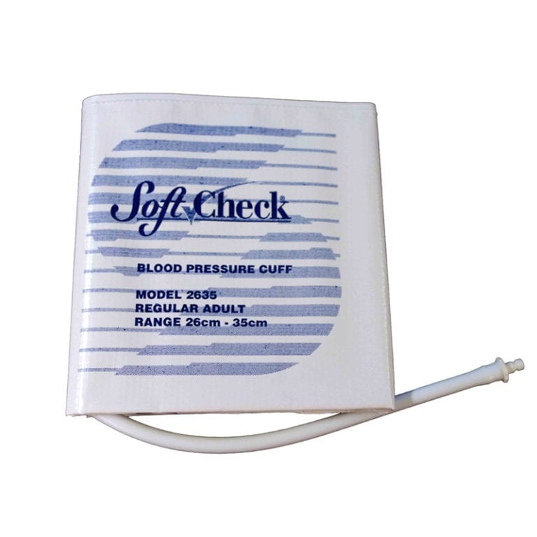 BP Cuff, Disposable, SoftCheck Fabric, Single Tube, Plastic Bayonet HP ...