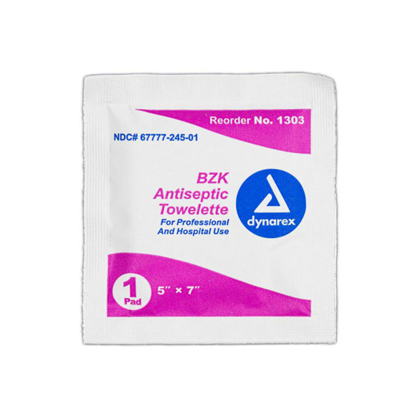 BZK Antiseptic Towelettes, - Penn Care, Inc.