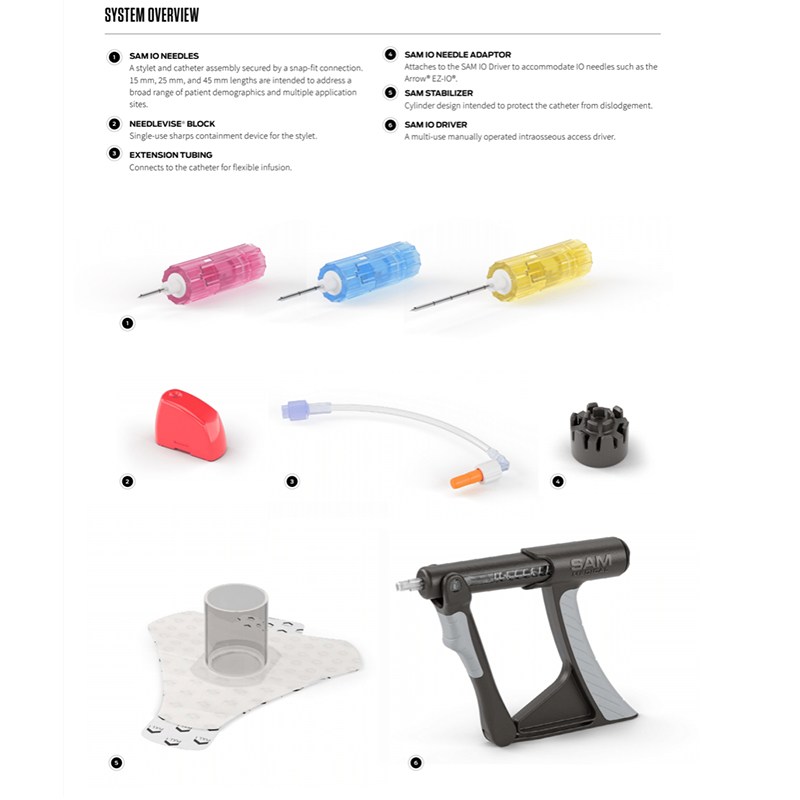 SAM IO Driver - Intraosseuous Access System | Penn Care, Inc.