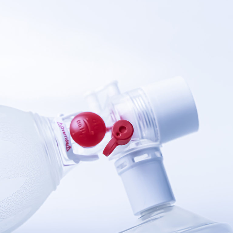 BVM, Ambu SPUR II Infant, Pop-Off Valve, CO2 Detector, - Penn Care, Inc.