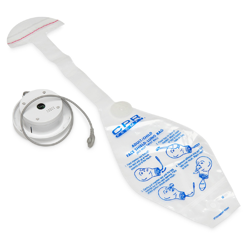 CPR Prompt Face Shield/Lung Bags, Adult/Child, - Penn Care, Inc.