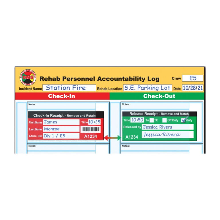 Vest Kit, Firefighter REHAB Accountability System with Flags - Penn ...