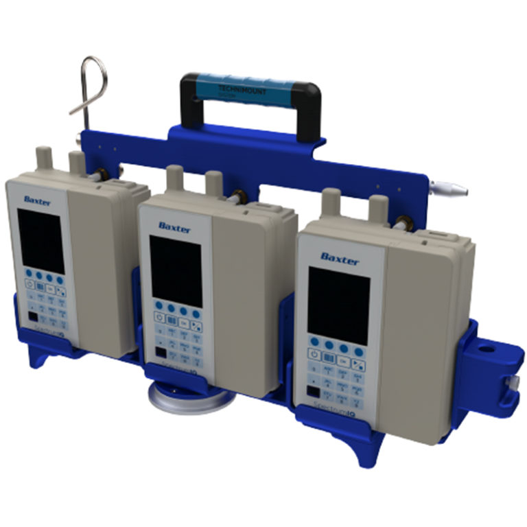 Infusion Pump Mount, Technimount, Baxter Spectrum iQ, Pro Series 121 ...