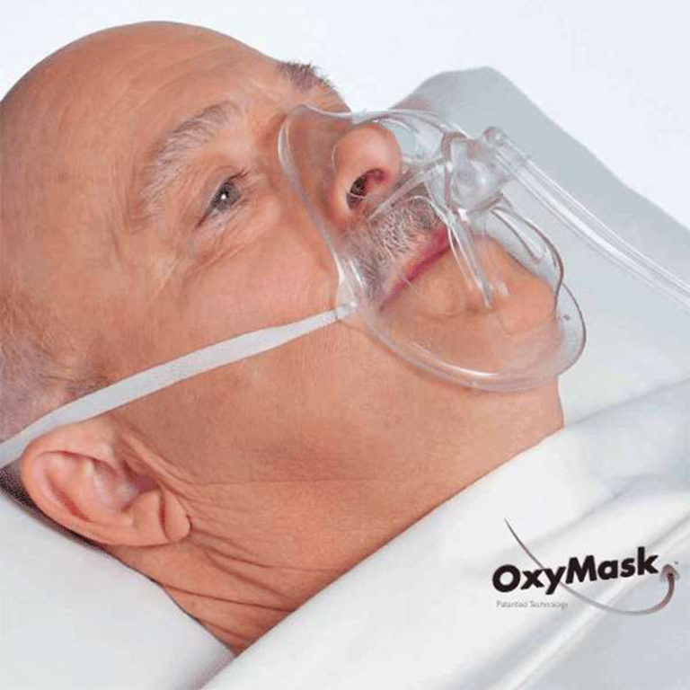 Oxygen Mask, OxyMask with 7' Universal Oxygen Tubing - Penn Care, Inc.