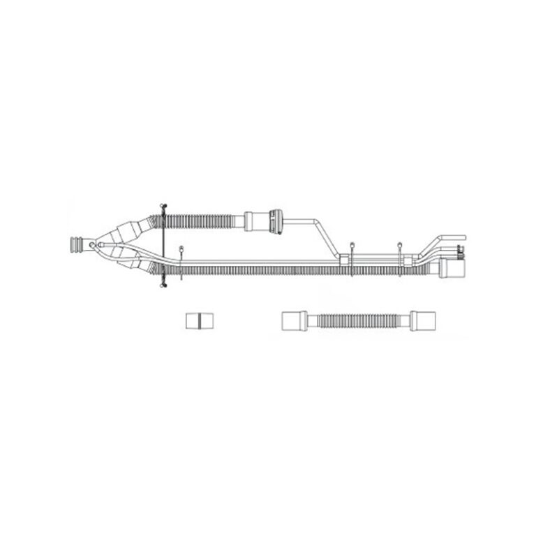 Ventilator Circuit, Vyaire Revel for LTV 1200, w/out PEEP, - Penn Care ...