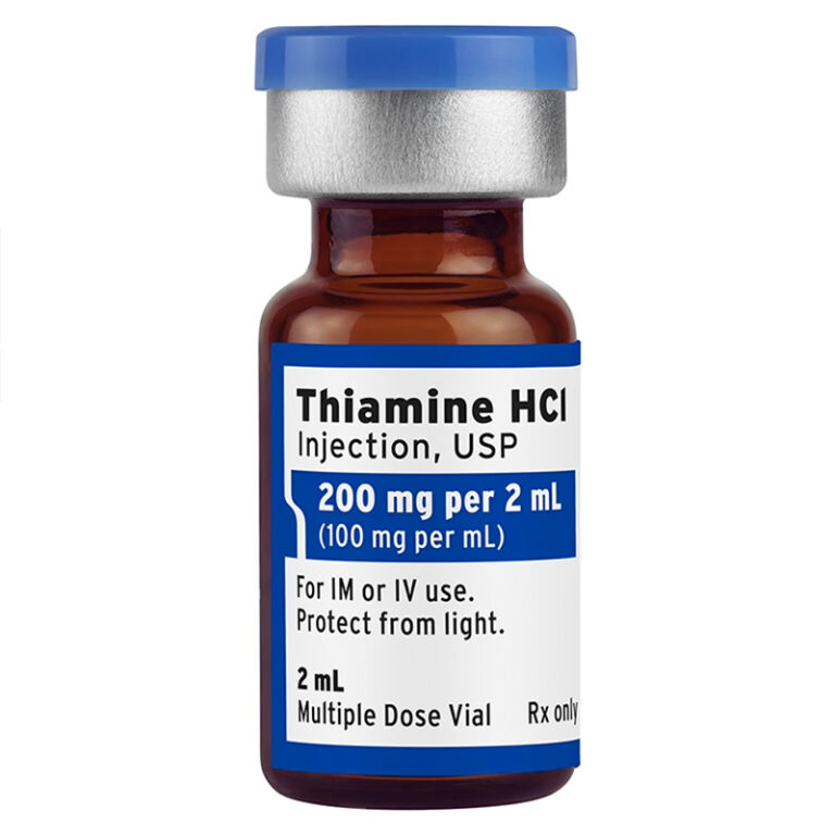 Thiamine HCL 100mg/mL Injection 2mL Vial, - Penn Care, Inc.