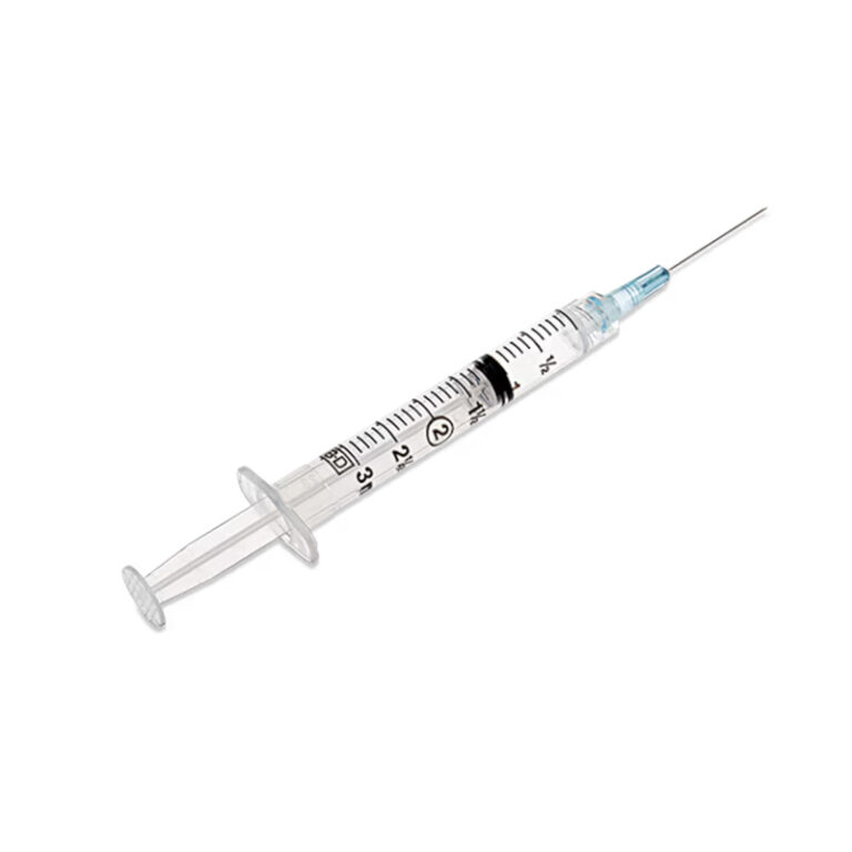 Syringe, BD, 3mL Luer-Lok with 25g x 1" Needle, - Penn Care, Inc.