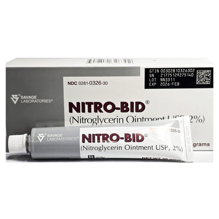 Nirto-Bid, Nitrogylcerin 2% Ointment, - Penn Care, Inc.