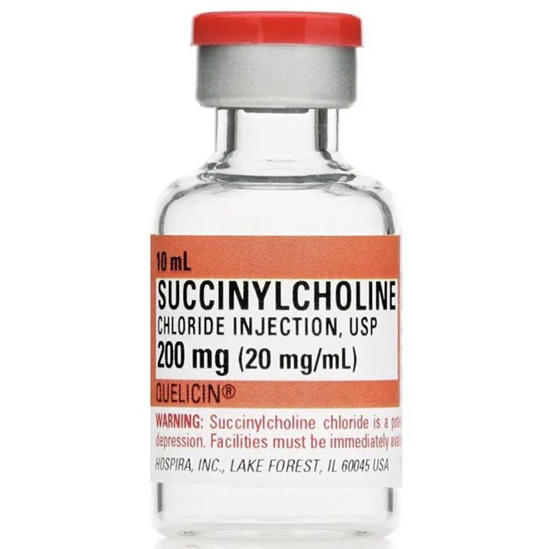 Succinylcholine, 20mg/mL Injection Vial, 10mL, - Penn Care, Inc.
