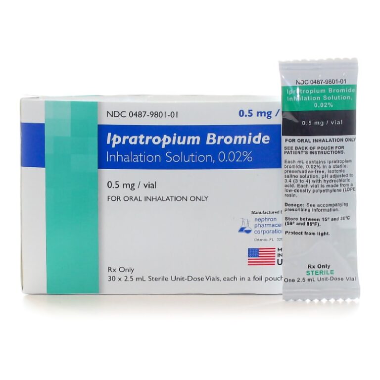 Atrovent, Ipratropium Bromide, 0.5mG/2.5mL, - Penn Care, Inc.